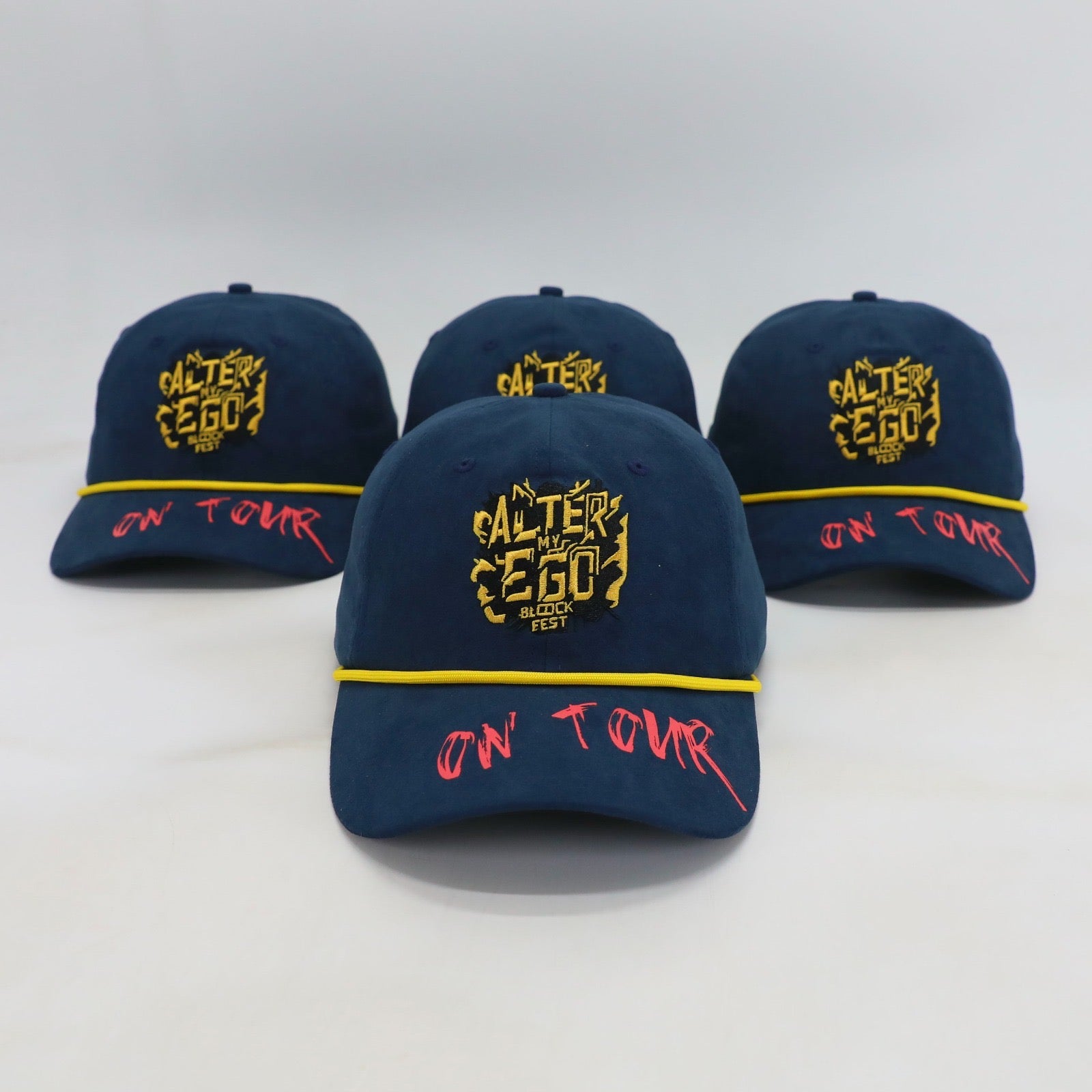 AME BLOCKFEST COLLECTION — “On Tour” Dad Hat – ALTEREGO BRAND & Co